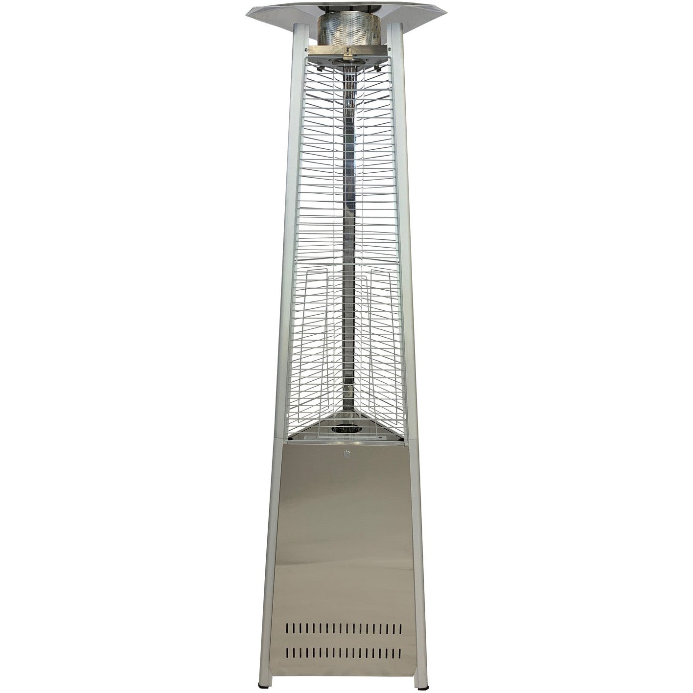 Stainless Steel Tower of Fire Style Patio Heater