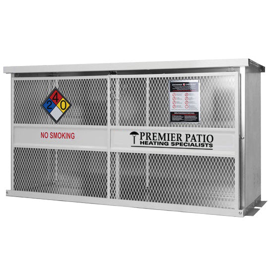 Large Sliding Door Propane Cage Leasing